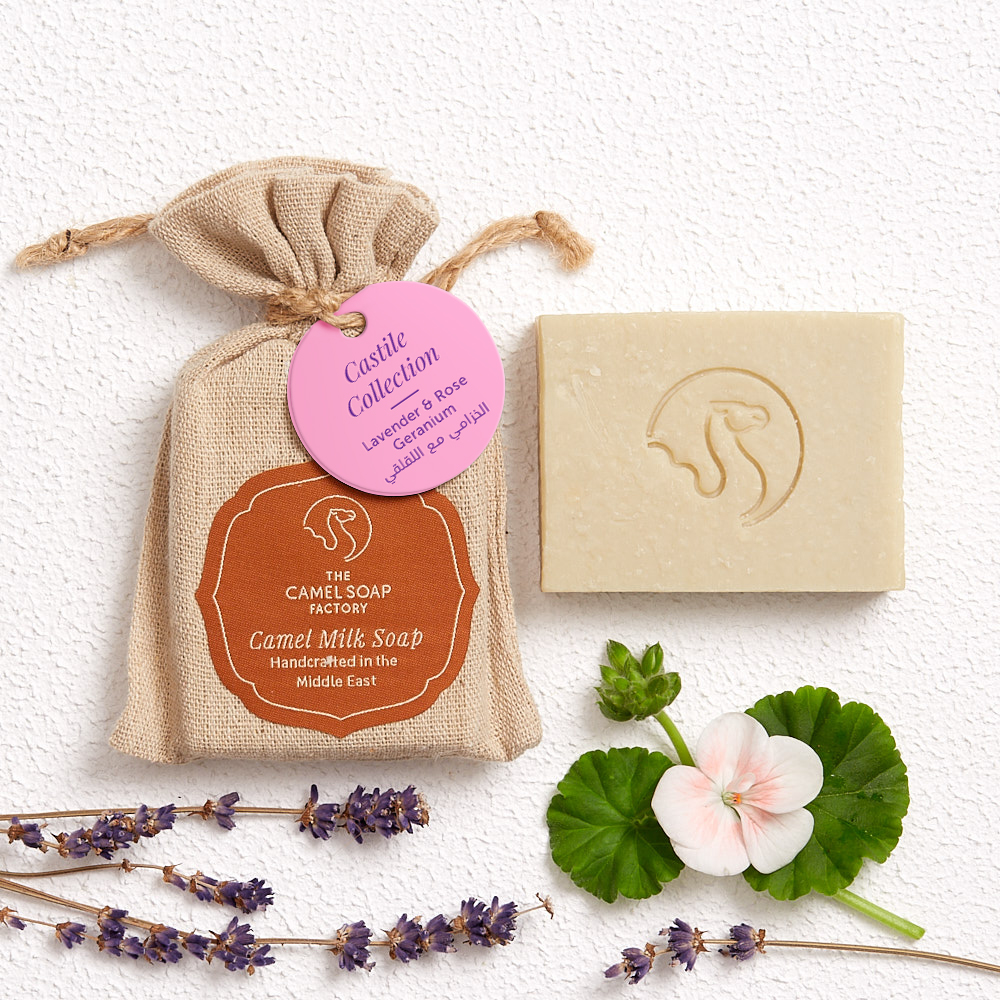 LAVENDER & ROSE GERANIUM - THE CASTILE COLLECTION - CMS SWEDEN